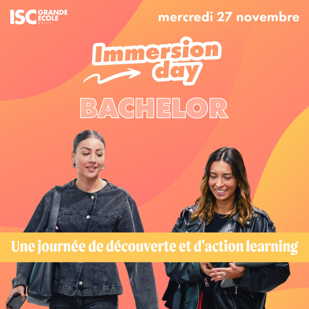 Immersion Day - Novembre 2024 - ISC Paris